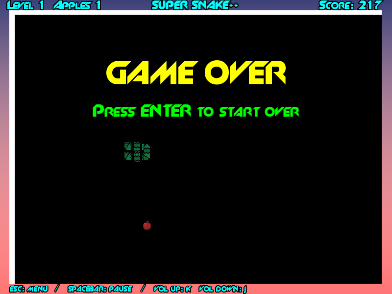 GitHub - sidalay/SuperSnake: Snake clone made with C++ & SFML
