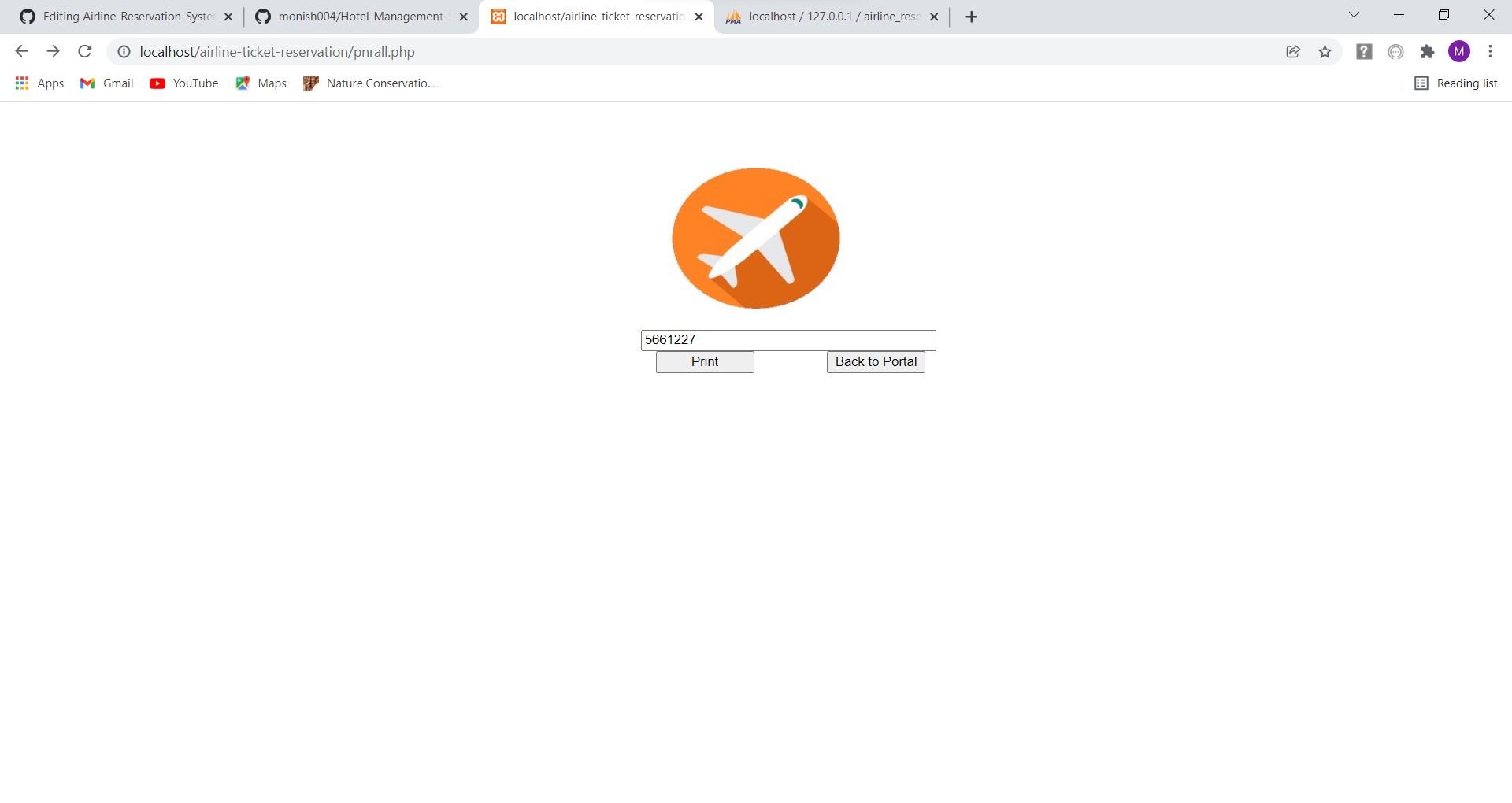 GitHub - monish004/Airline-Reservation-System
