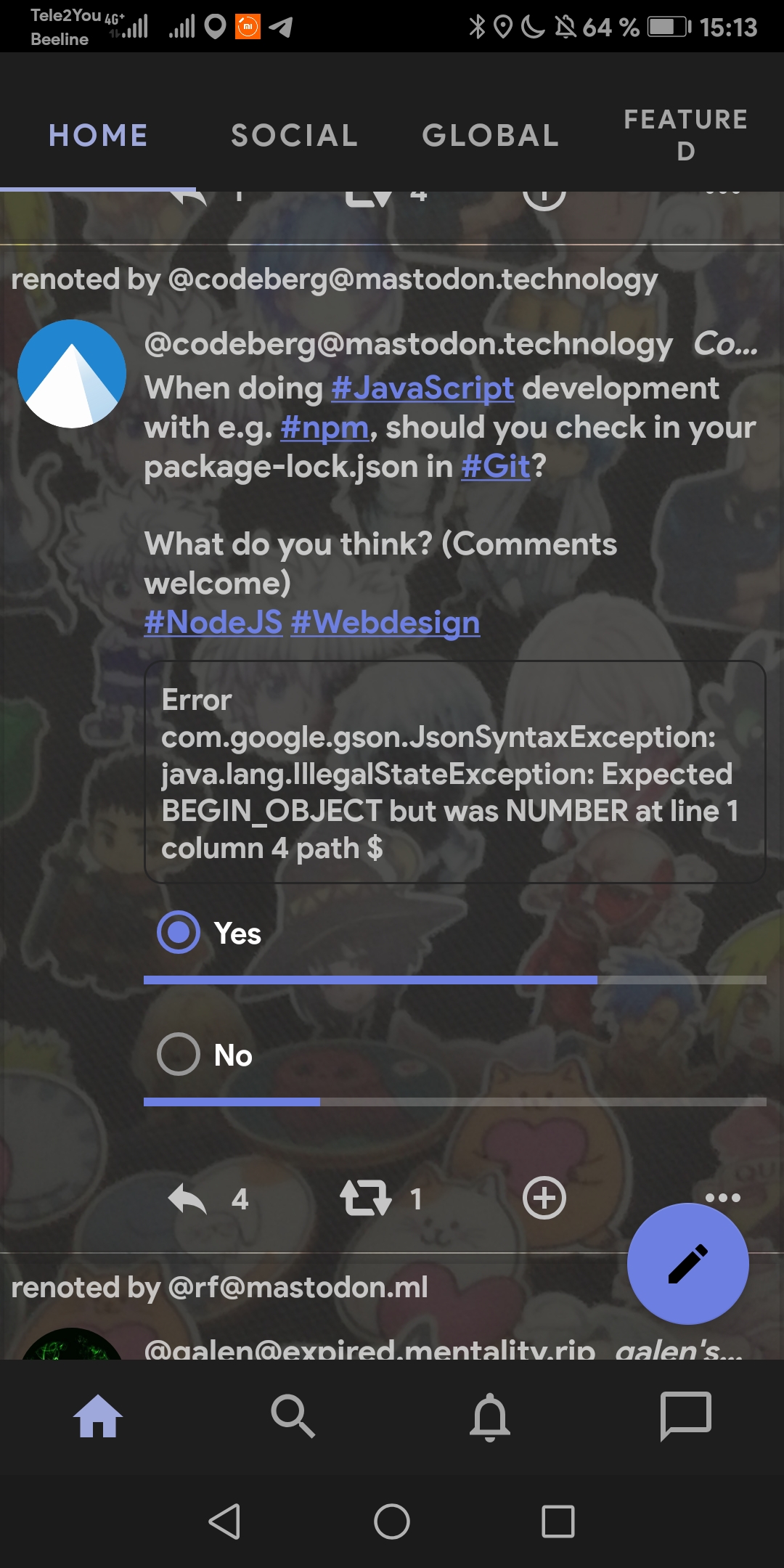 Problems with the translator in the app · Issue #318 · pantasystem/Milktea · GitHub