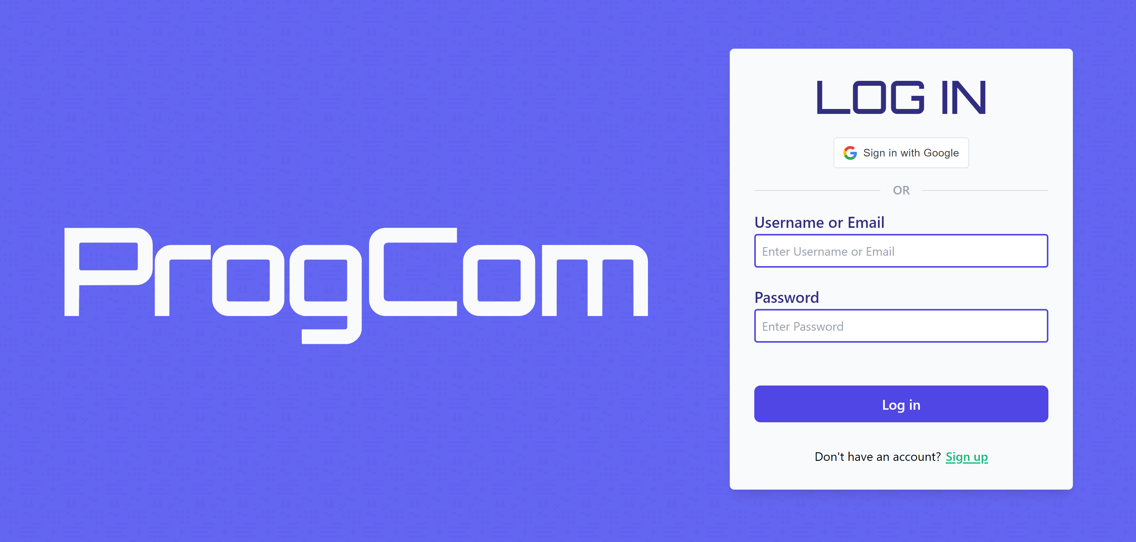 GitHub - lior-ashkenazi/progcom: Personal MERN Stack project, creating chat app for ...