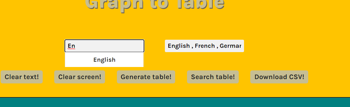 Add multiple links separated by commas · Issue #1 · LunarMarathon/graphToTable · GitHub