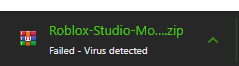 Google chrome flags it as virus now · Issue #75 · MaximumADHD/Roblox-Studio-Mod-Manager · GitHub