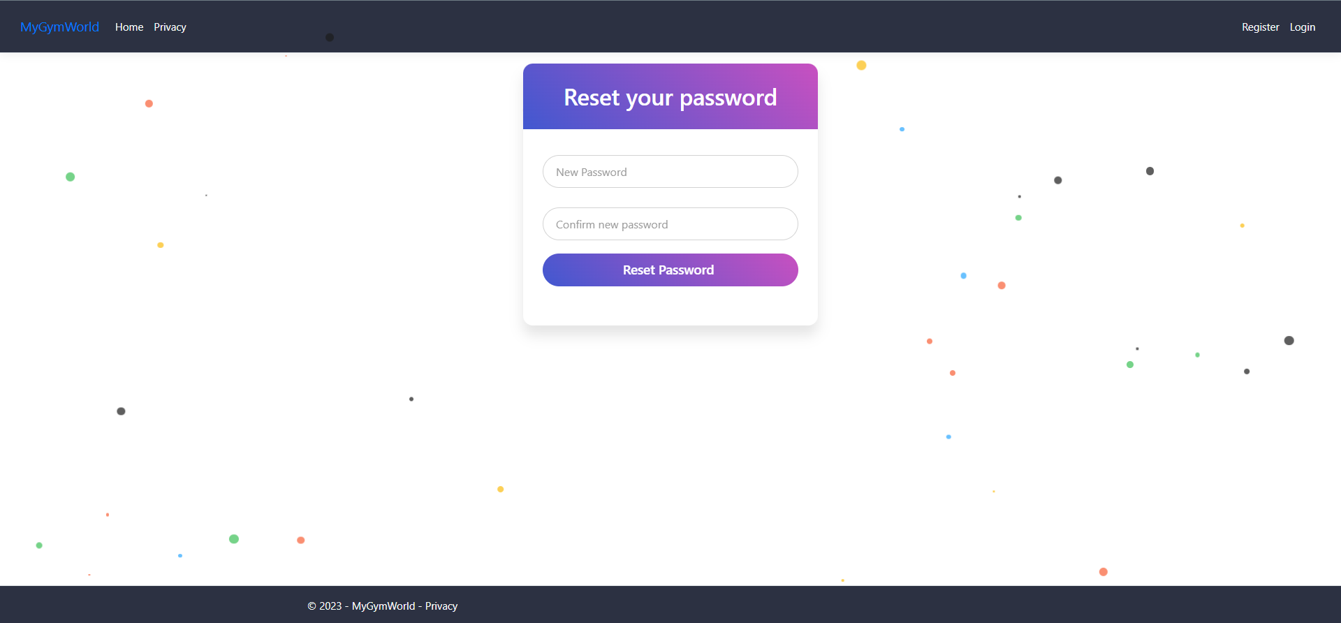 GitHub - GeorgiKostadinovPro/MyGymWorld: MyGymWorld is my defense project for ASP.NET Advance ...
