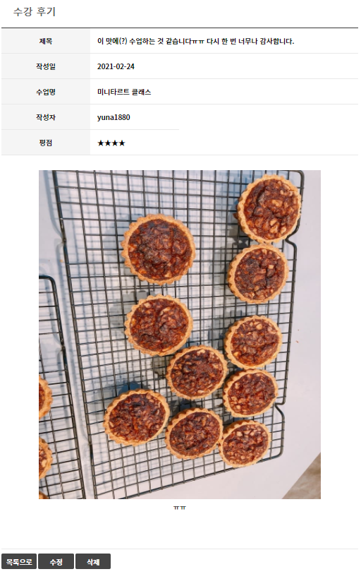 GitHub - yuna1880/BakingClass_Reservation_Project: Baking Class Project : 권유나 , 김보경, 이상희