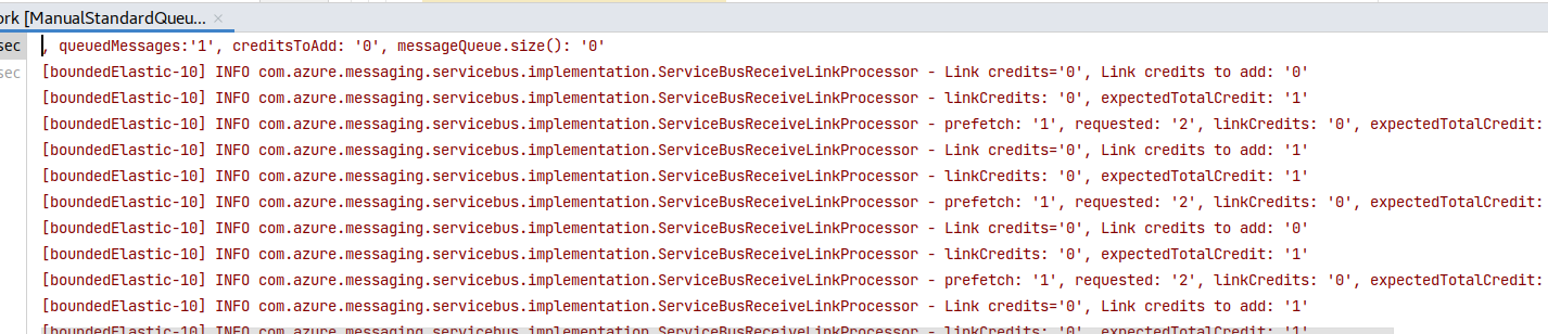 [BUG] ServiceBusSenderAsyncClient logging very verbose at INFO level ...