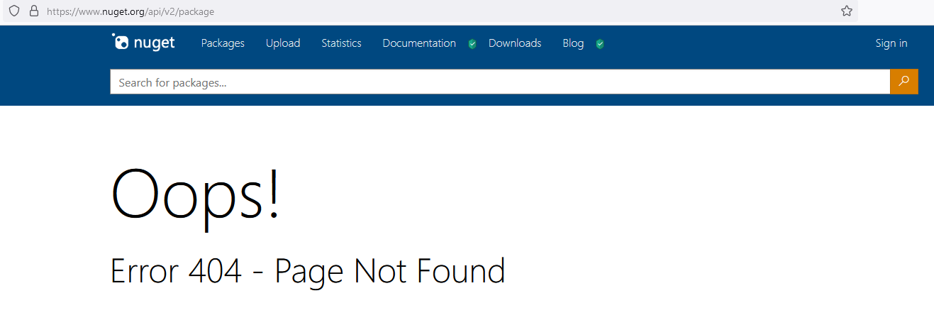 [Bug]: VS2022: Random NU1301 error on restore packages · Issue #12032 · NuGet/Home · GitHub
