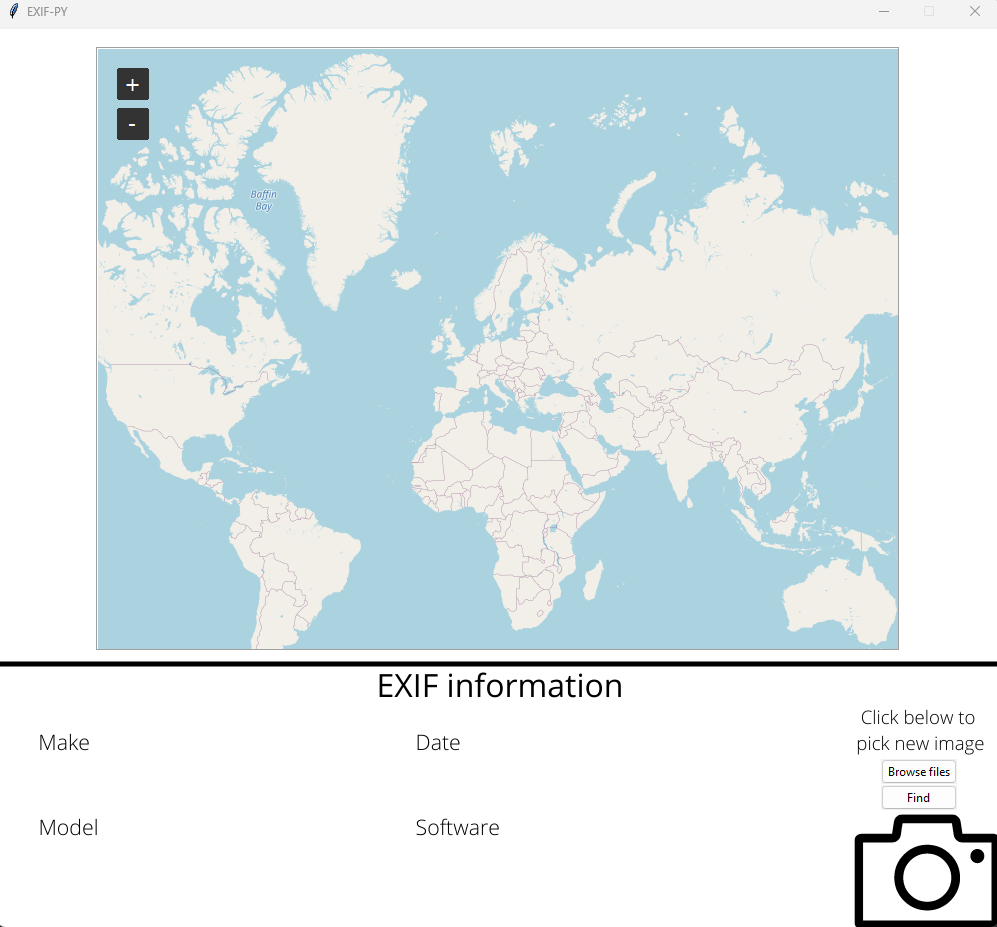 Github Tommy8109exif Tkinter Mapview Exif Data Visualiser In Python 8601