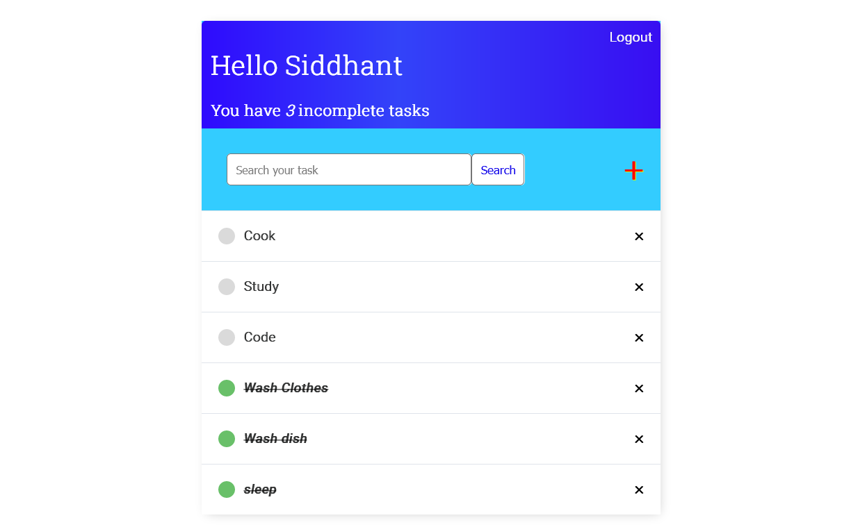 GitHub - jhasiddhant/todo-list