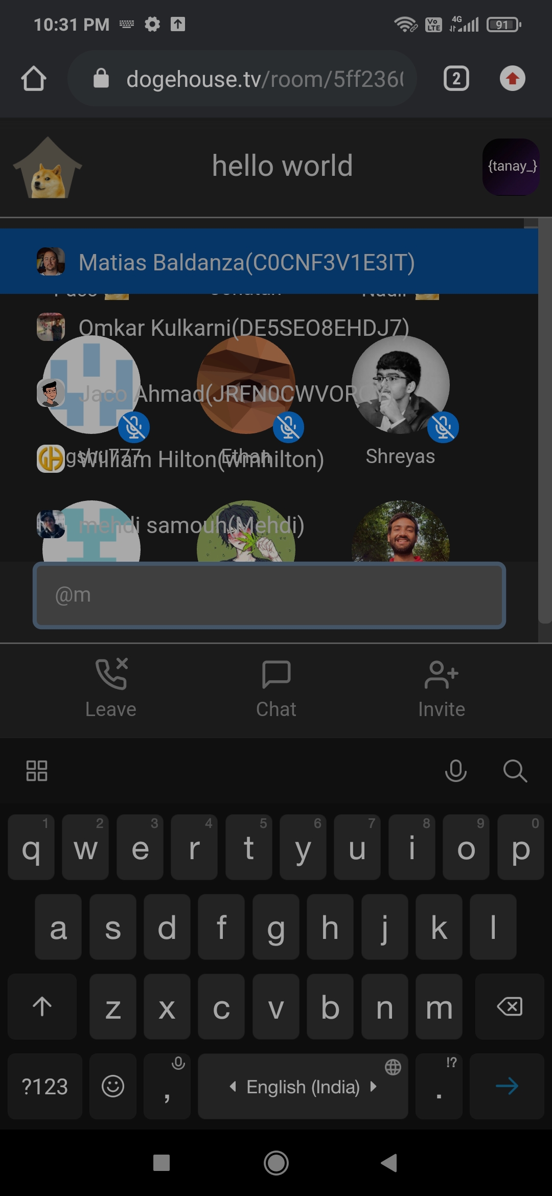 Mentions goes wrong · Issue #367 · benawad/dogehouse · GitHub