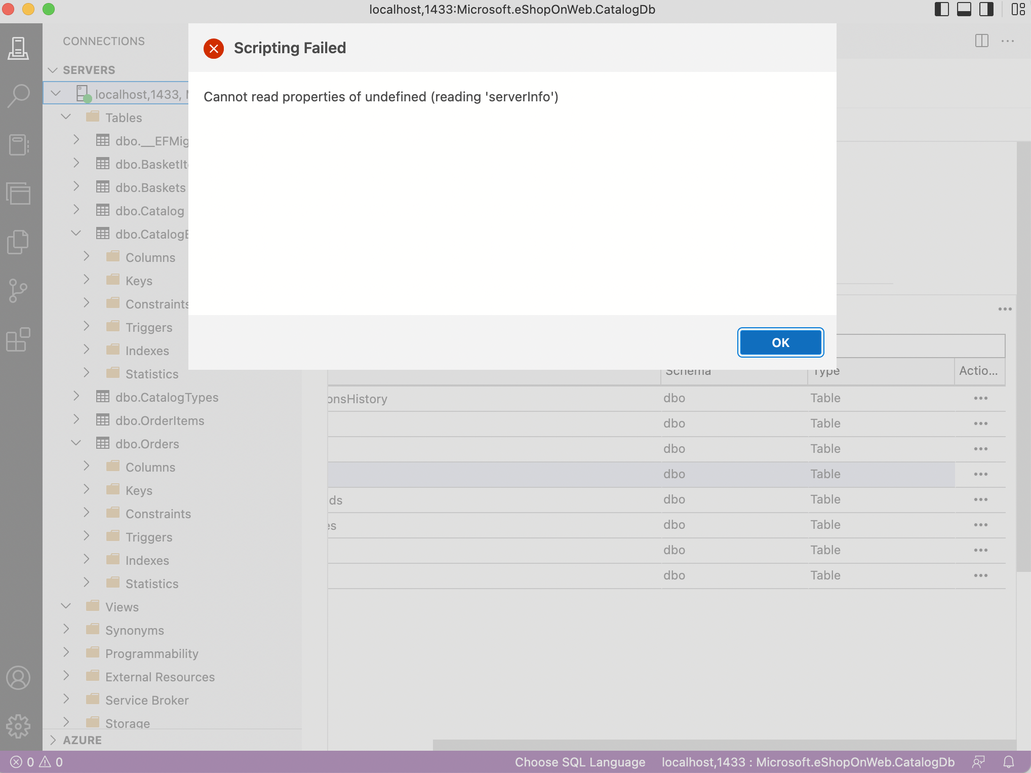 public api get catalog brands throws error · Issue #894 · dotnet-architecture/eShopOnWeb · GitHub