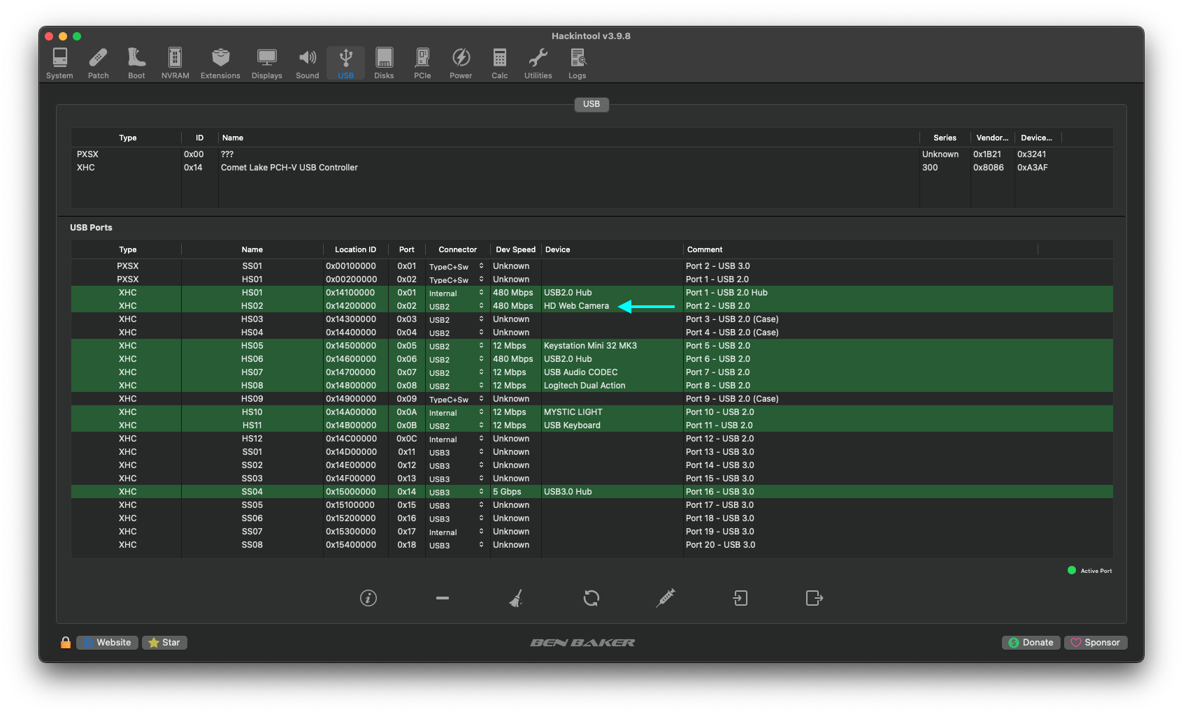 USB restriction patches for MacOS11 to 14 systems, Check XhciPortLimit and then all USB ports ...