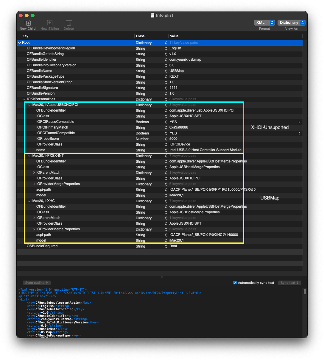 USB restriction patches for MacOS11 to 14 systems, Check XhciPortLimit and then all USB ports ...