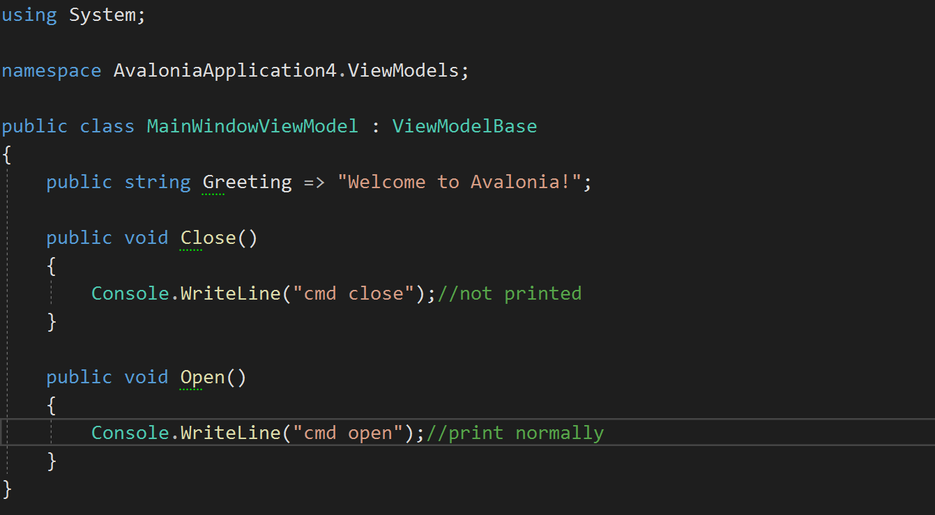 Using EventTriggerBehavior to bind the closed command doesn't work · Issue #139 · AvaloniaUI ...