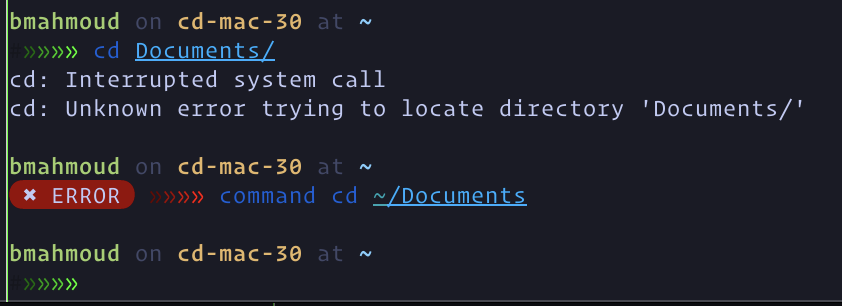 [macOS] Unable to go into Downloads folder · Issue #9466 · fish-shell ...