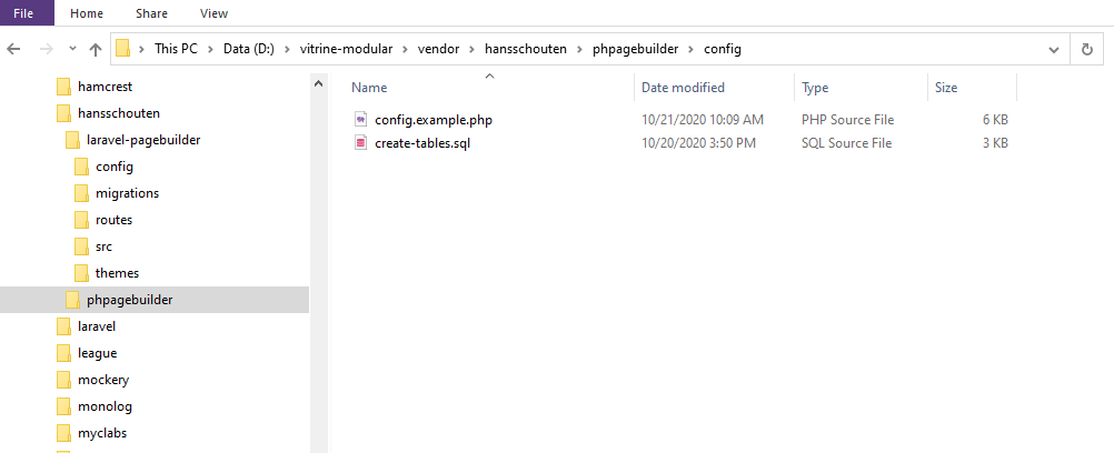 Error (composer require hansschouten/laravel-pagebuilder) · Issue #44 · HansSchouten/Laravel ...