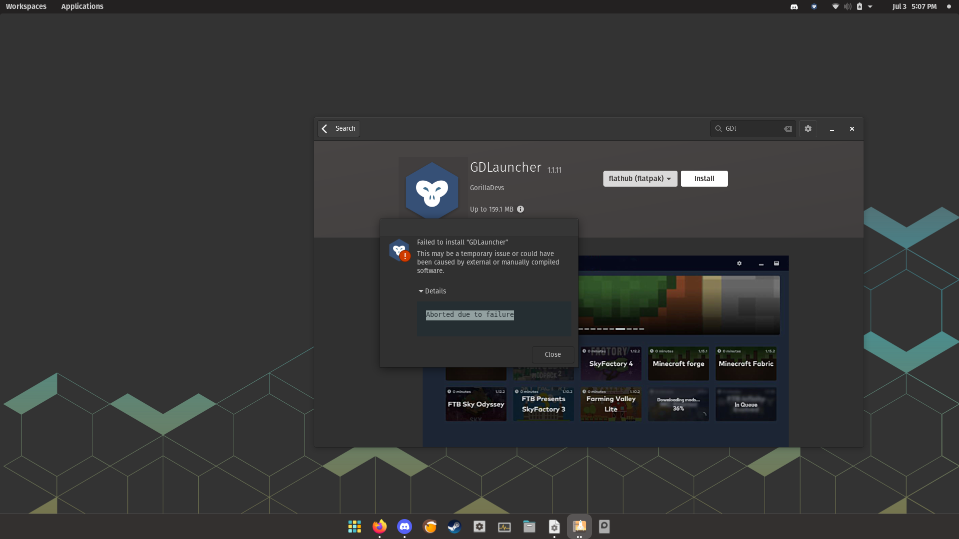 Cant install on Pop! OS · Issue #978 · gorilla-devs/GDLauncher · GitHub