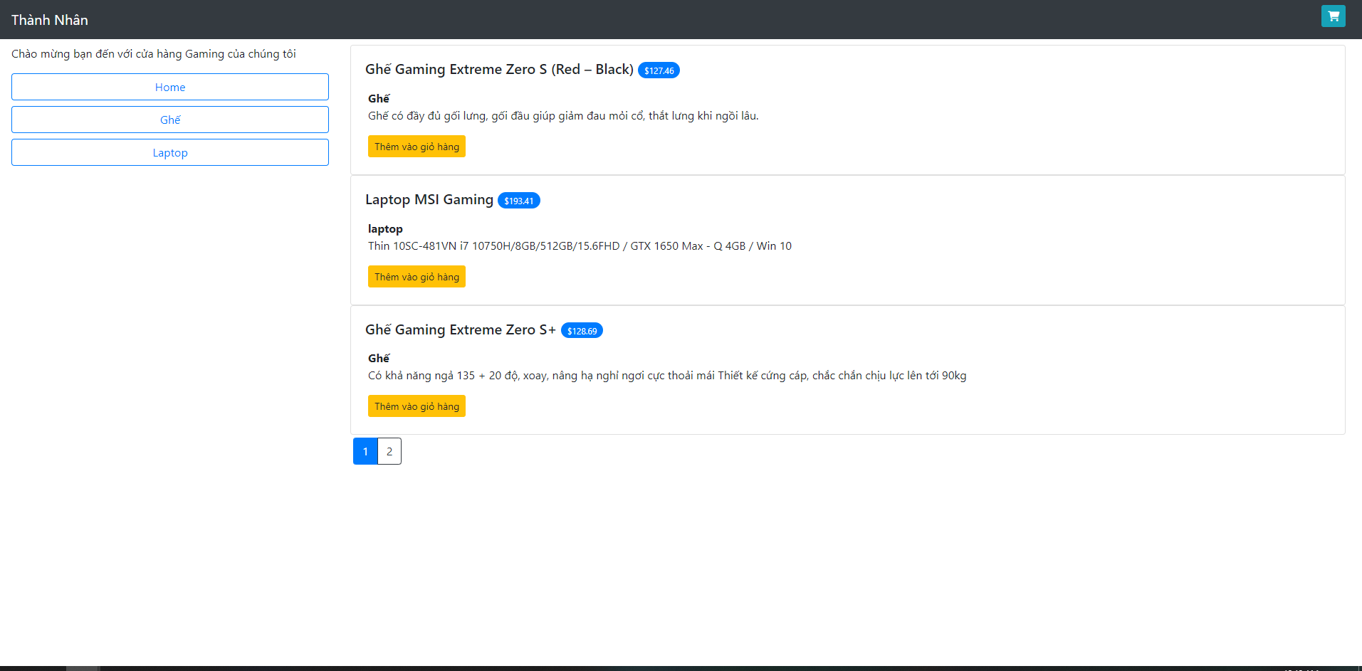 Github Thanhnhan1672 Website