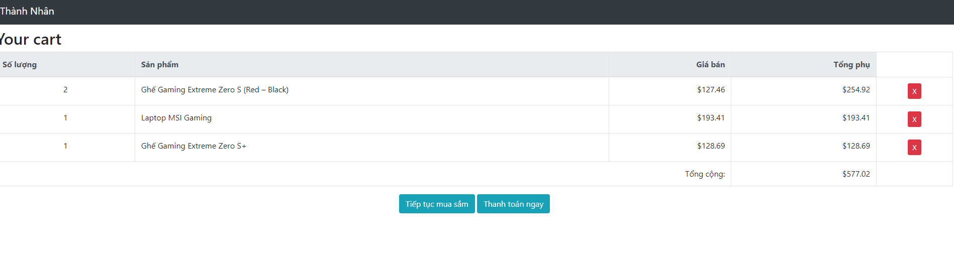 Github Thanhnhan1672 Website