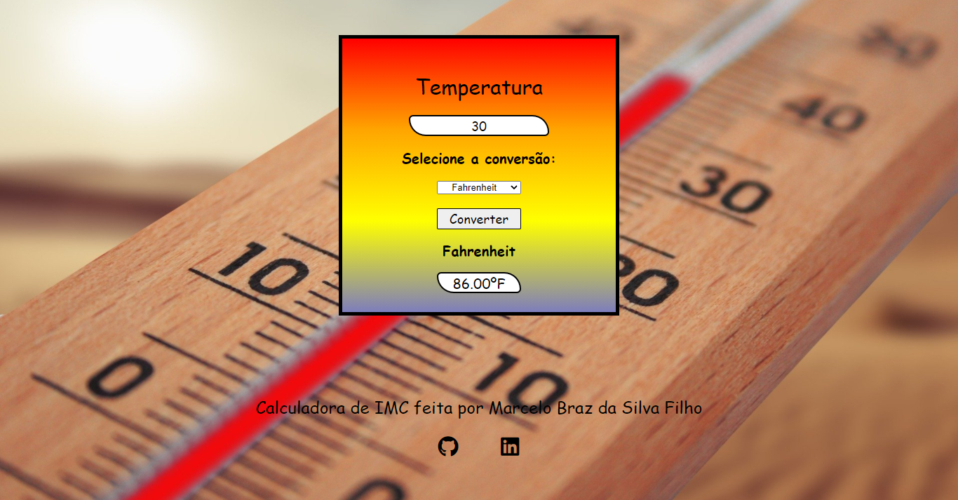 GitHub - mbrazf/conversor-temperatura: Conversor de temperatura Celsius/Fahrenheit