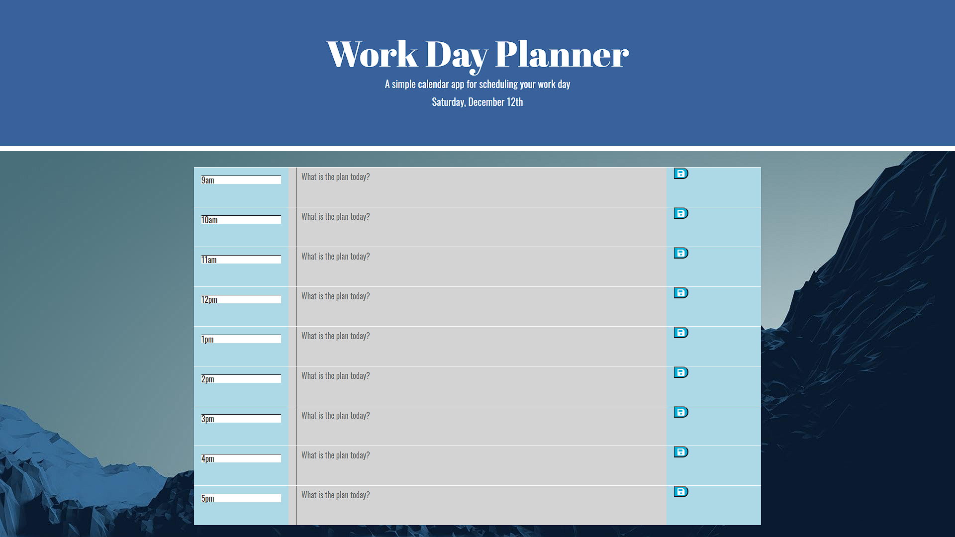 GitHub - DavidMark24/DayPlanner: A day planner for those busy people out there!