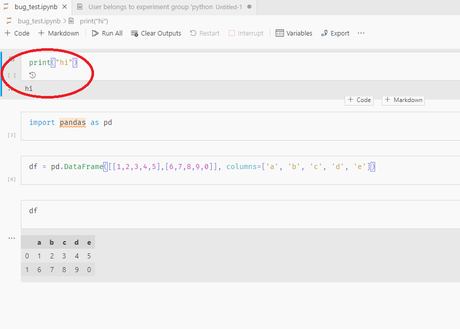 Jupyter Notebook Cell Not Running Issue 6695 Microsoft vscode 