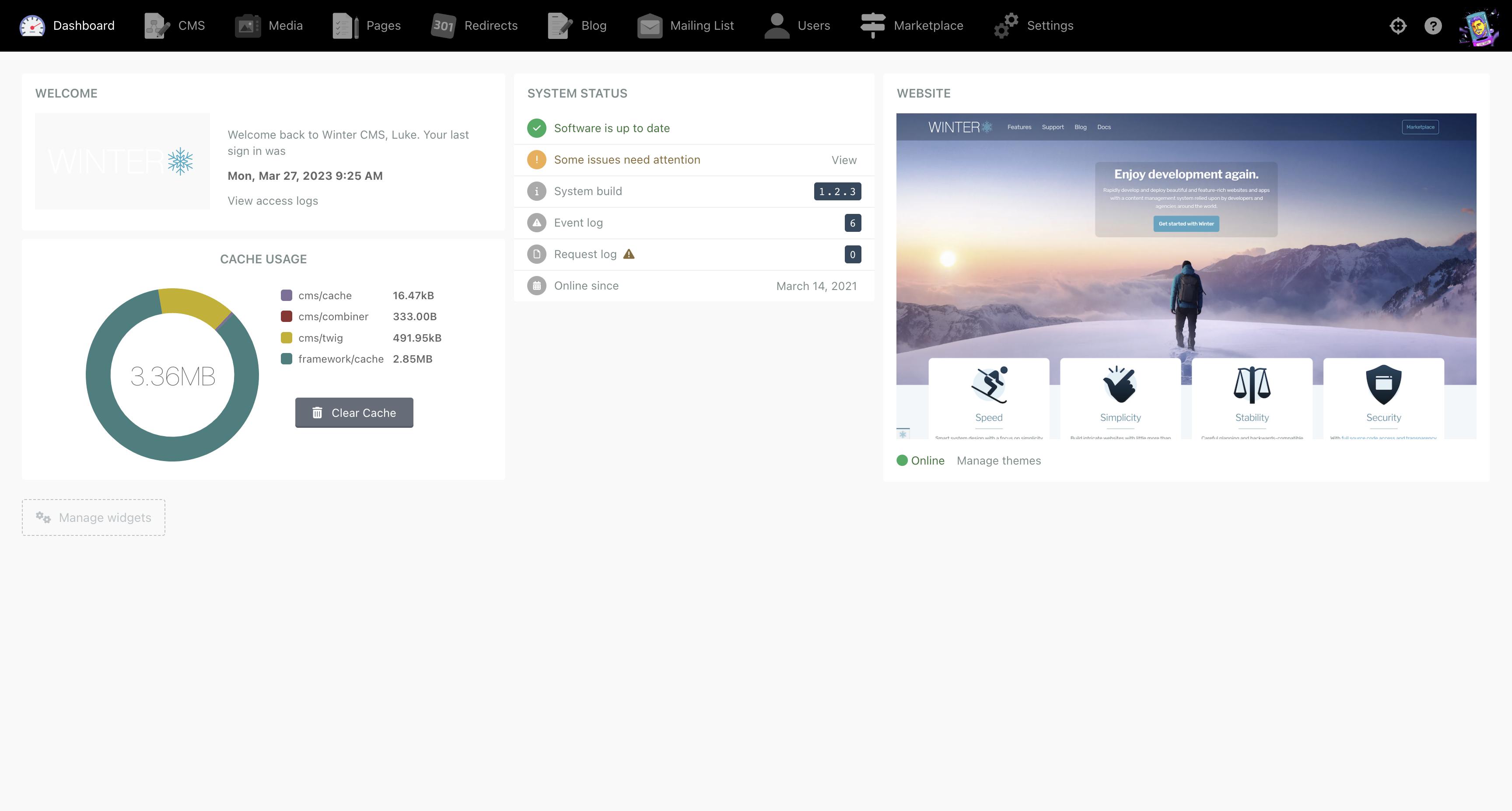 GitHub - wintercms/wn-tailwindui-plugin: Provides the TailwindUI-based modern backend skin for ...