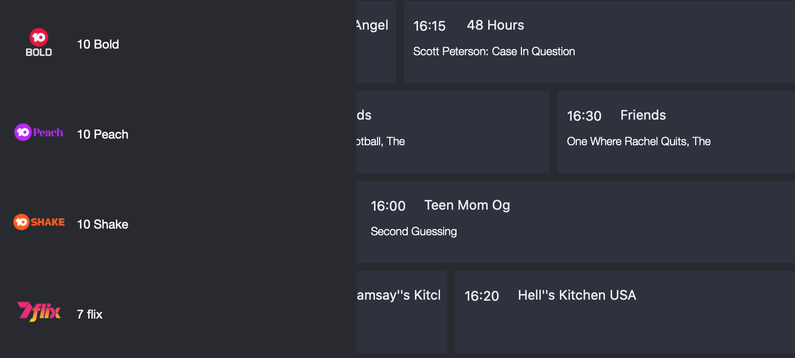 Australia EPG not loading · Issue #705 · iptv-org/epg · GitHub