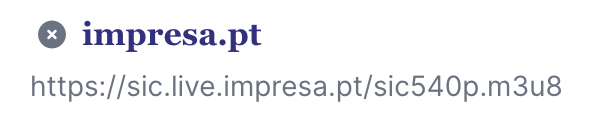 Replace: SIC Noticias [Geo-blocked] · Issue #6247 · iptv-org/iptv · GitHub