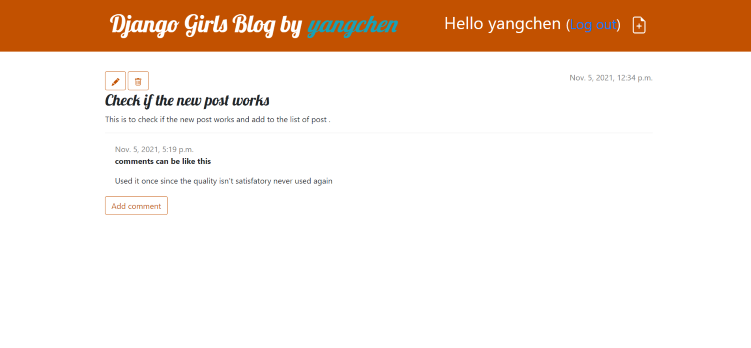 GitHub - yangchent/Django