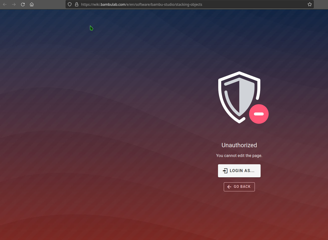 Stack objects url button leads to incorrect url · Issue #821 · SoftFever/OrcaSlicer · GitHub