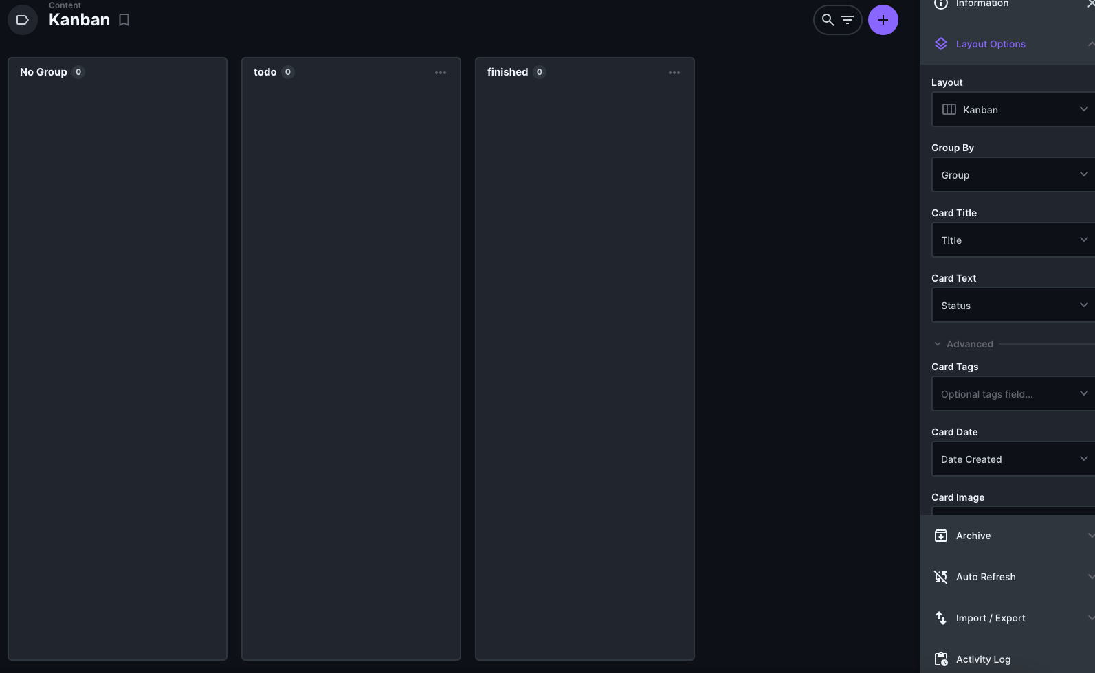 Kanban View in Self Host Version not working properly · Issue #18697 · directus/directus · GitHub