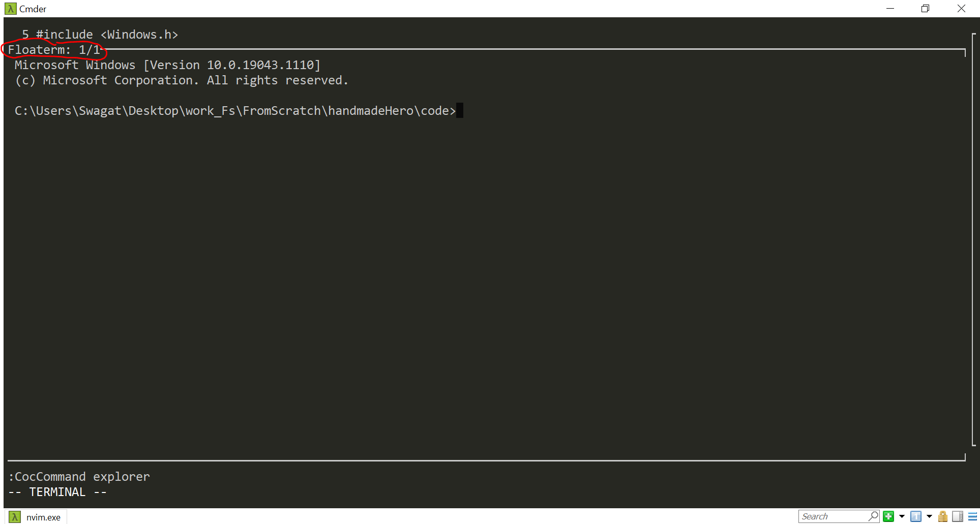 Neovim Not Working Properly In Cmder · Issue 2583 · Cmderdevcmder · Github 