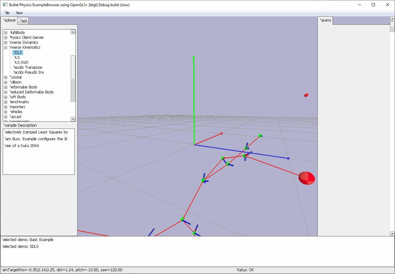 Segmentation Fault when using IK_SDLS · Issue #4404 · bulletphysics/bullet3 · GitHub