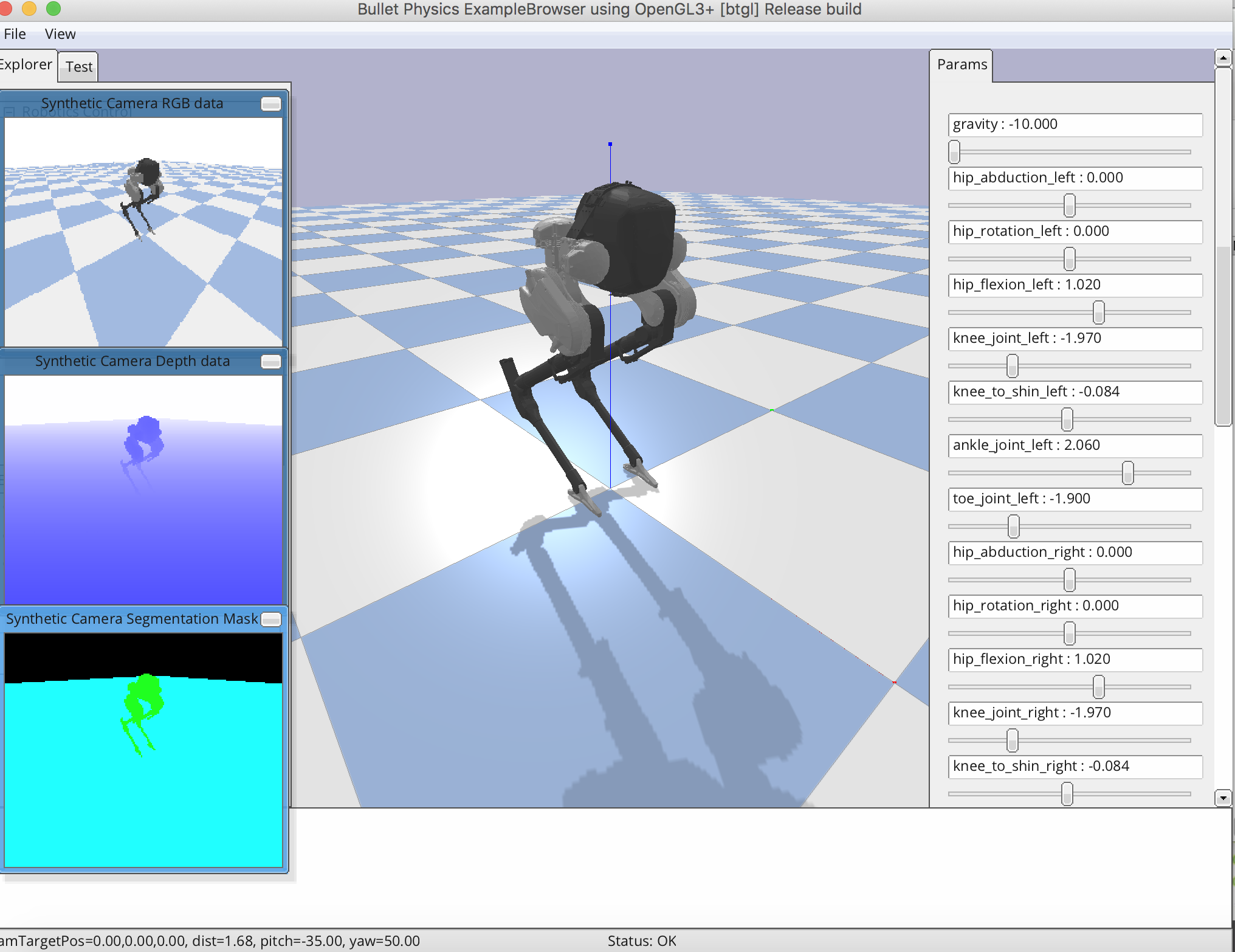Cassie robot model not fully loading when using URDF · Issue #1887 · bulletphysics/bullet3 · GitHub