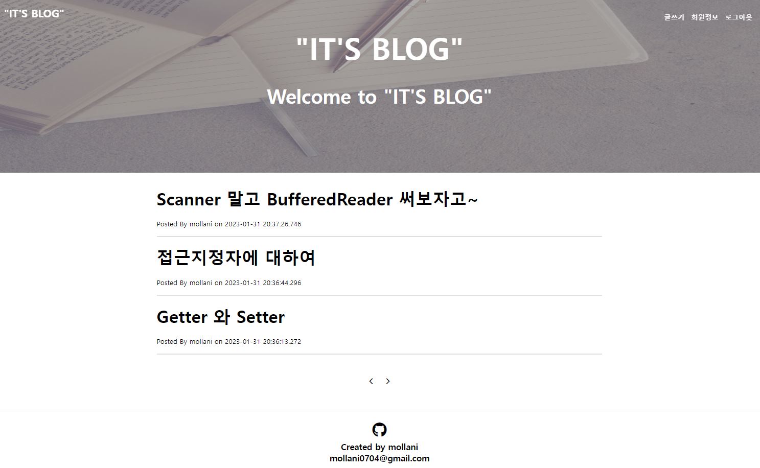 GitHub - mollani0704/blog-project: study and make blog with SpringBoot, JPA,