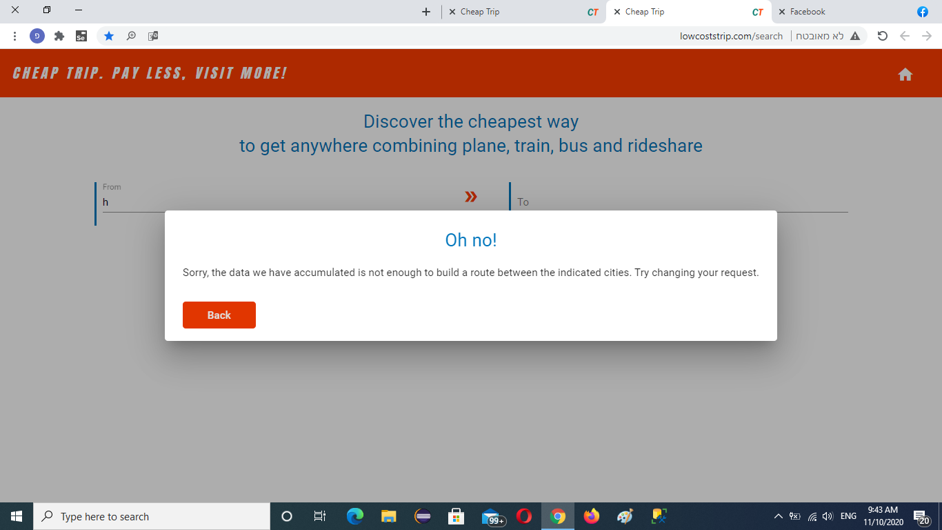 Error Window - It takes a few seconds for the window to jump whenever ...