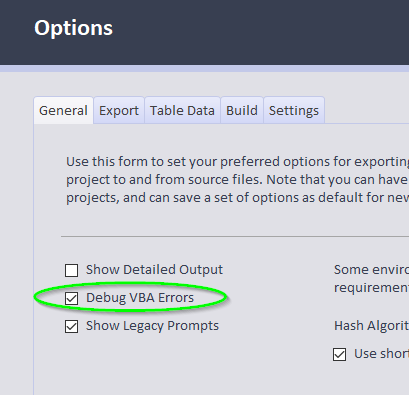 Export "ERROR: Unhandled error found before `On Error` directive" · Issue #269 · joyfullservice ...