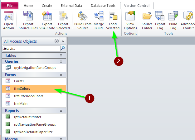 Import One File · Issue 406 · Joyfullservicemsaccess Vcs Addin · Github