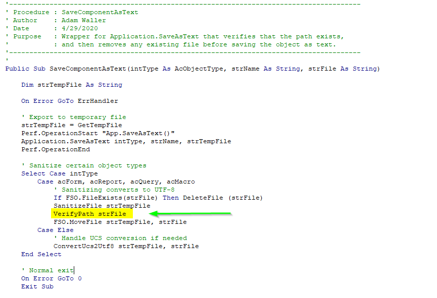 Error 76: "Path not found" on exporting Query · Issue #84 · joyfullservice/msaccess-vcs-addin ...