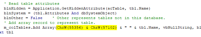 Display Table List With The Same Order As Access · Issue 85 · Joyfullservicemsaccess Vcs Addin 