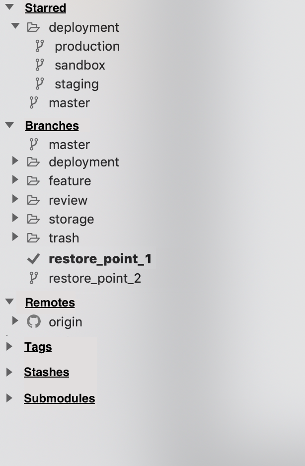 Feature: Visual improvements of the left column · Issue #760 · fork-dev/Tracker · GitHub