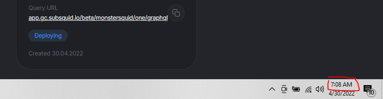subsquid - Squid deployment not working - Substrate and Polkadot Stack Exchange