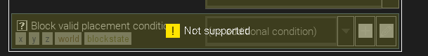 Issues with "Not Supported" Text in Add-On · Issue #2033 · MCreator ...