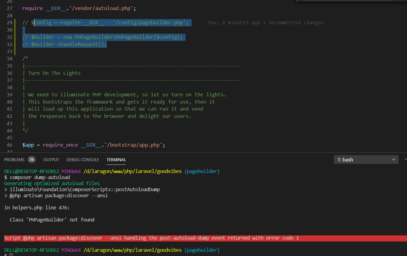 Class 'PHPageBuilder' not found!!! · Issue #39 · HansSchouten/PHPageBuilder · GitHub