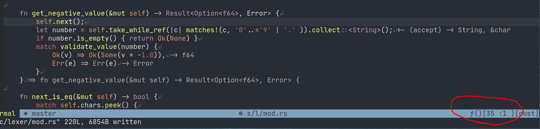 get function dont display function name · Issue #61 · tjdevries/express_line.nvim · GitHub