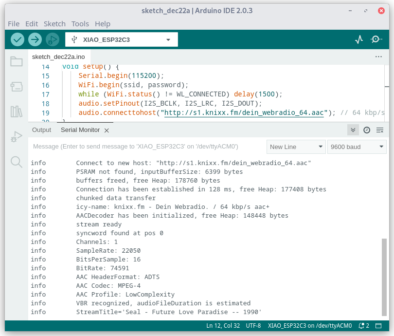 Compiling For Esphome With Esp32 C3 Board Fails · Issue 443 · Schreibfaul1esp32 Audioi2s · Github