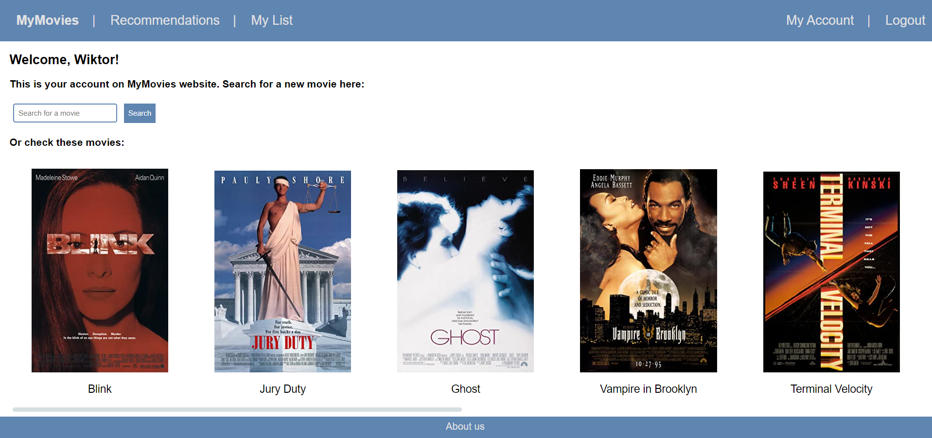 GitHub - WJakubowsk/movie_recommender: Joint work on MyMovies website - the page about films ...
