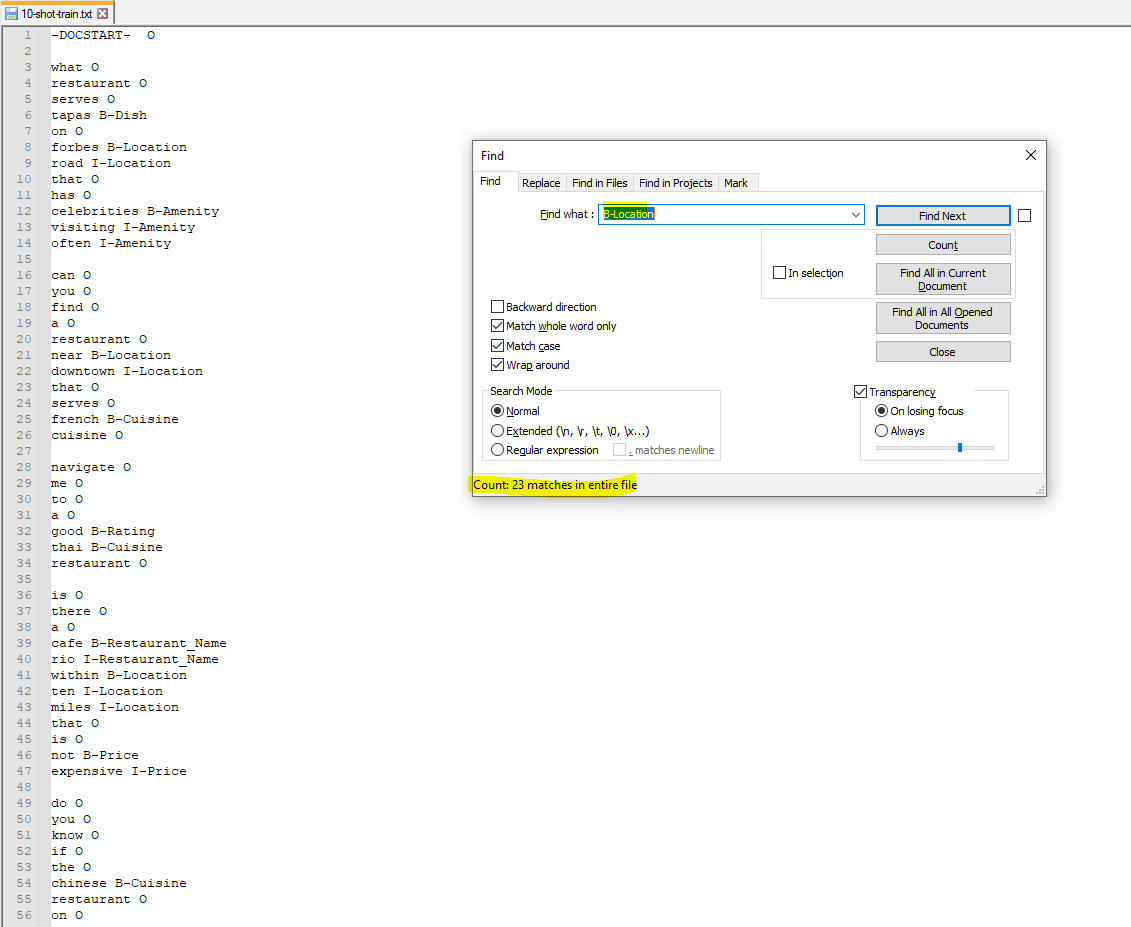 LightNER Datasets not k-shot per entity · Issue #95 · zjunlp/DeepKE · GitHub