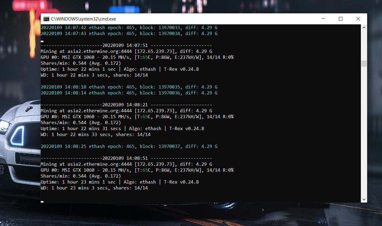 how to tell if I'm receiving ETHEREUM? and · Issue #985 · trexminer/T-Rex · GitHub