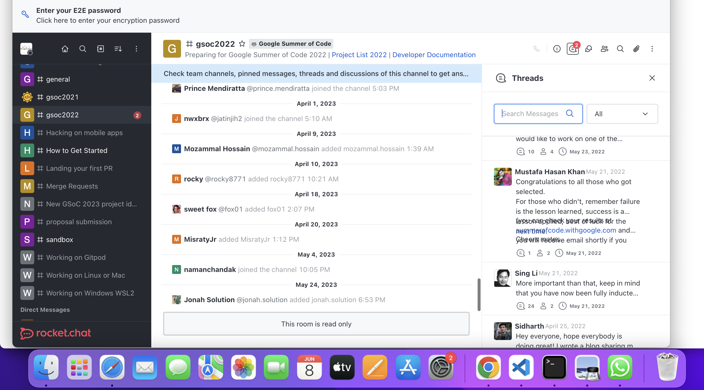 Threads Having Long Descriptions Overlap With Its Content · Issue 29501 · Rocketchat Rocket